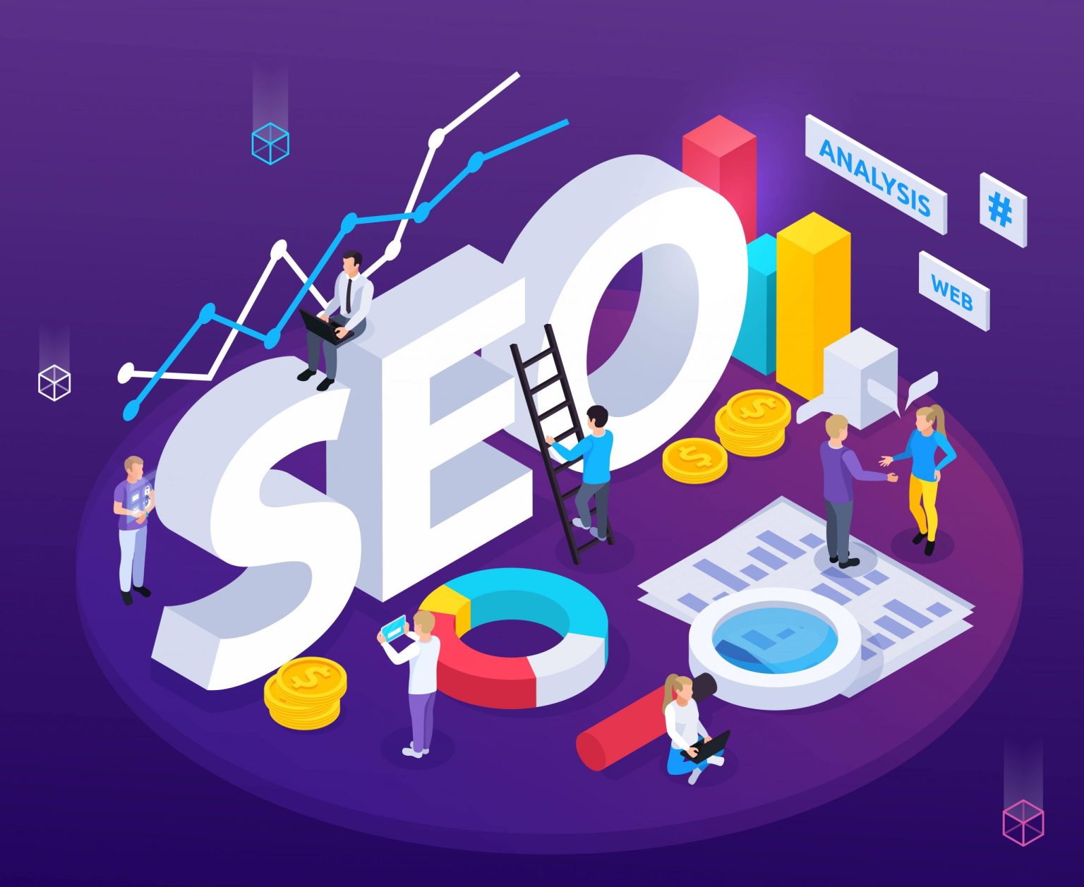 Basic SEO: Three Pillars and Organic Search Results: 99writer